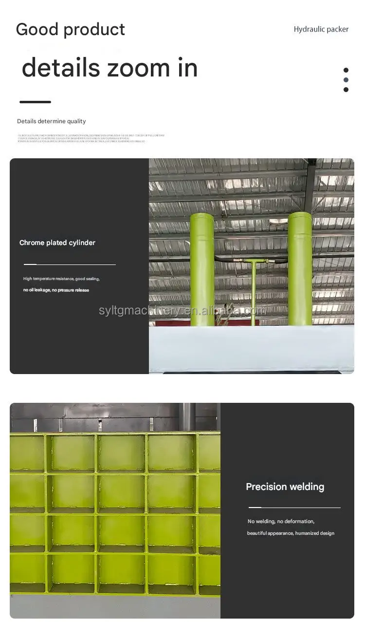 High Efficiency Baler - Semi Automatic Garbage Compactor