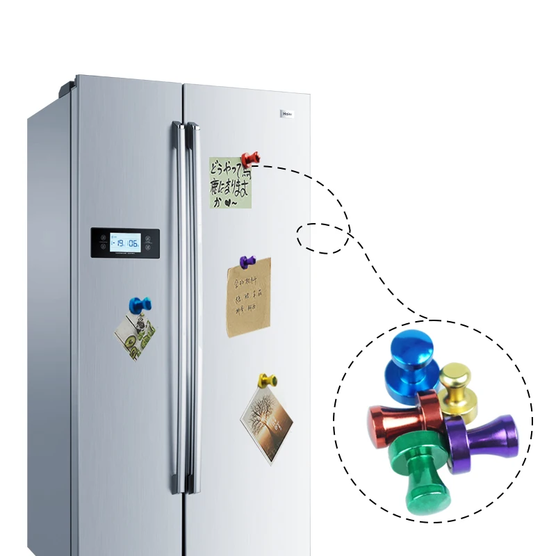 Strong Neodymium Magnetic H-shaped Push Pin Thumbtack Magnet For Home ...