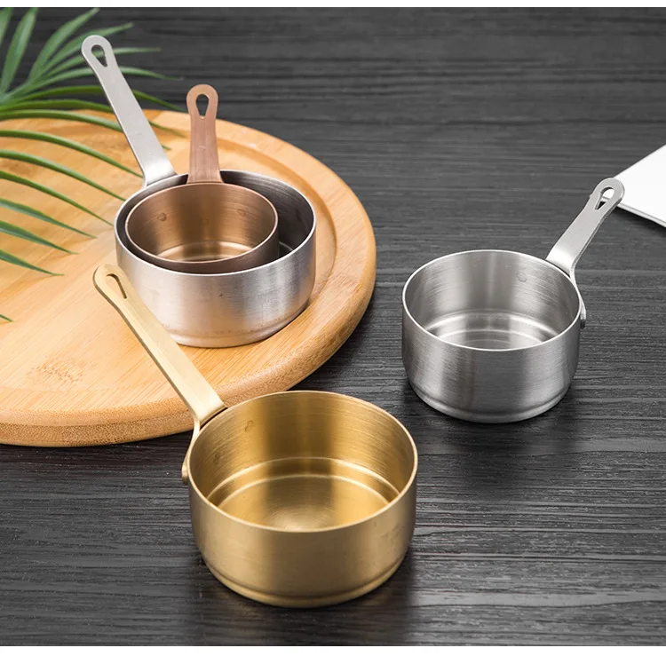 FTS Customise Mini Stainless Steel Cups Metal Little Small Container ...