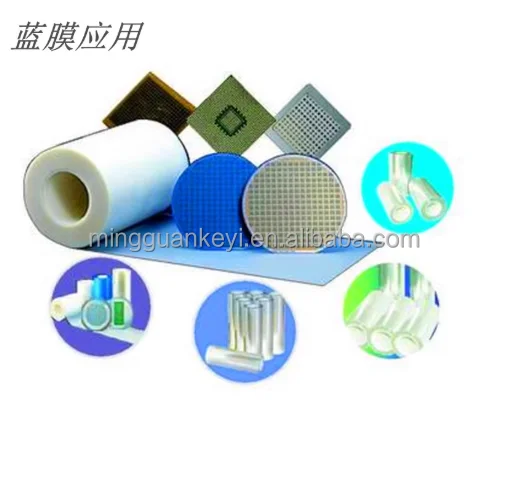 Original Nitto Blue Film Sheet with Grid & Yellow Paper, Wafer ...