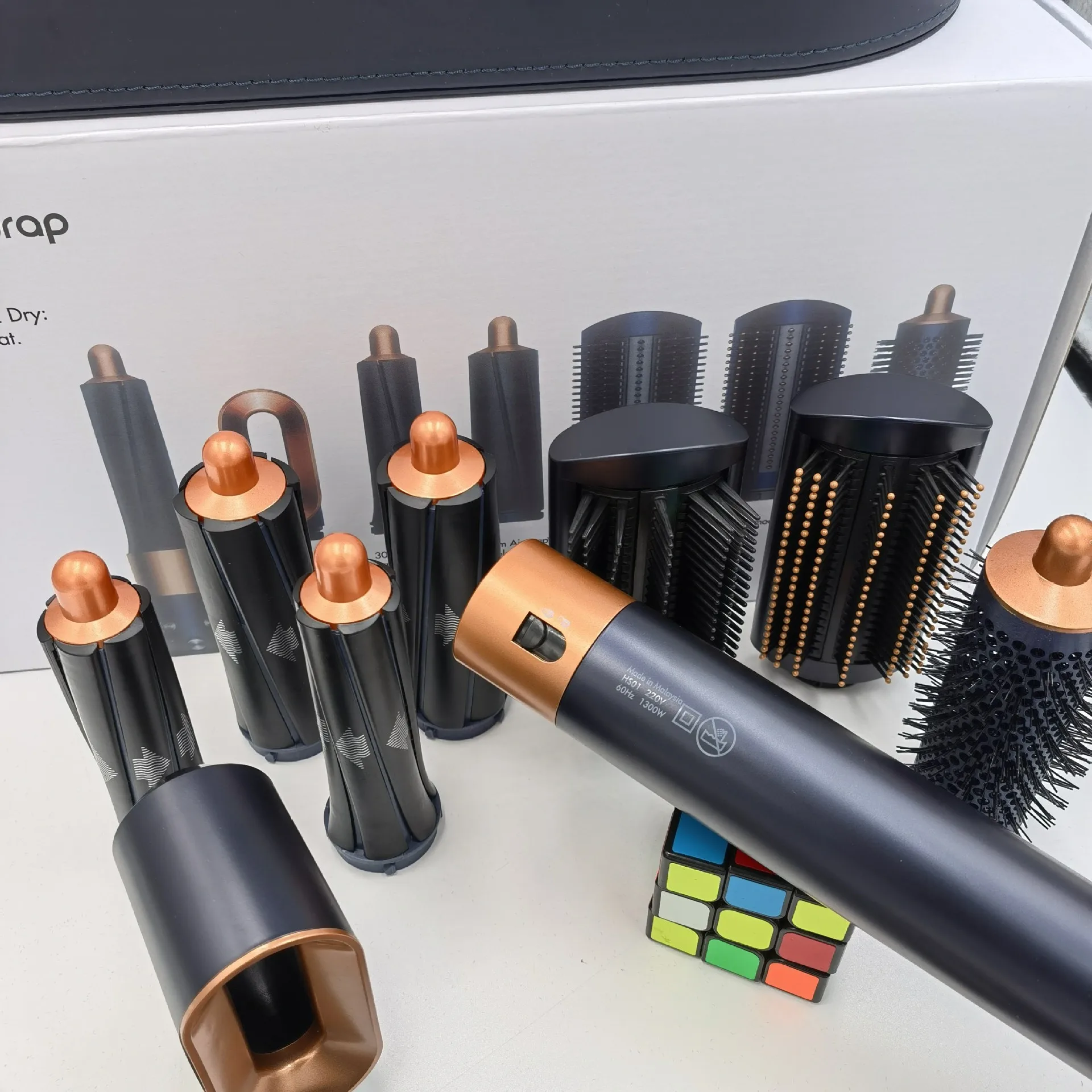 Drop Ship Salon Hair Dryer Hd 07 Airwraps Hs05 Full Curling Iron ...