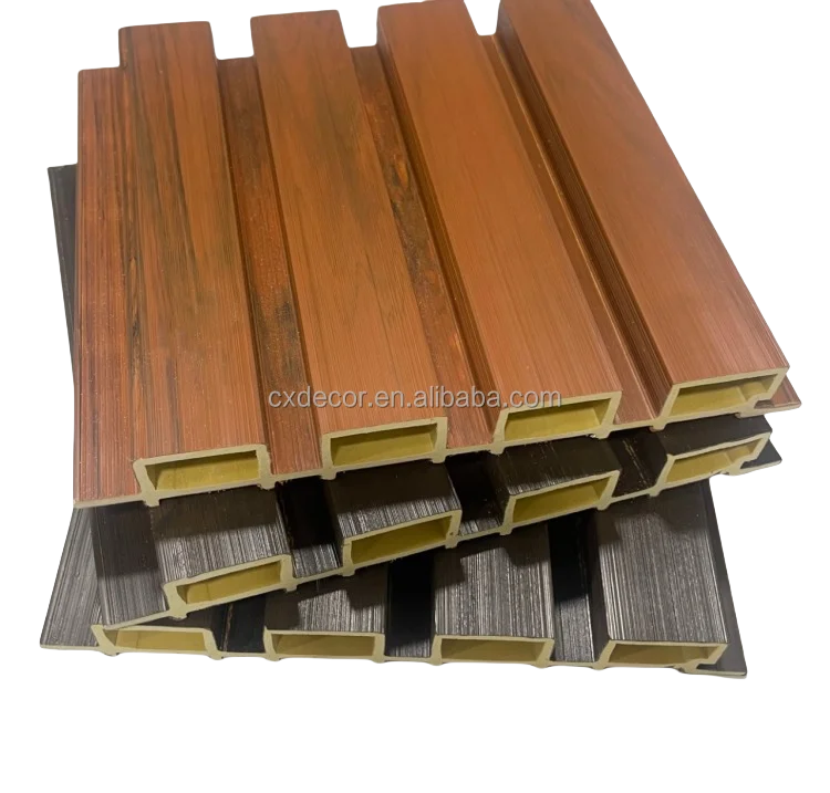 ISO Siding Exterior WPC Hollow Core Wall Panel WPVC Composite ...