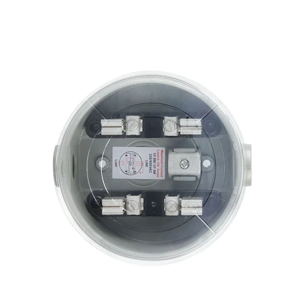 Round Meter Socket Cover Transparent Clear Cover For Meter Base Box ...