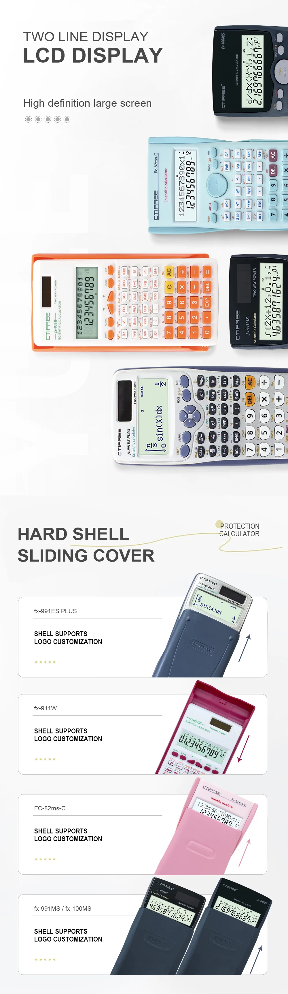 99 Ex Scientific Calculator Fx-911w Simple Calculate Cientifica ...