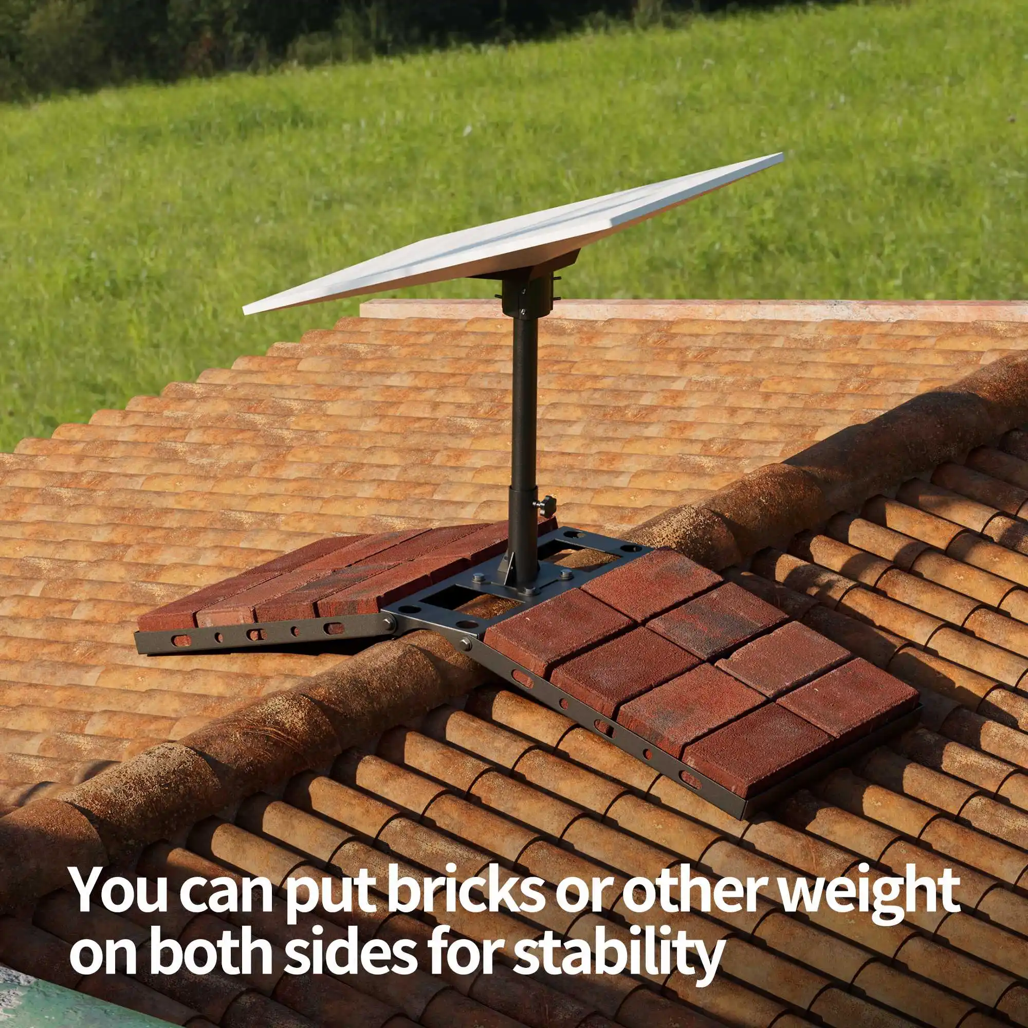 Starlink Gen 3 Roof Ridgeline Mount Kit - Non-Drill Installation