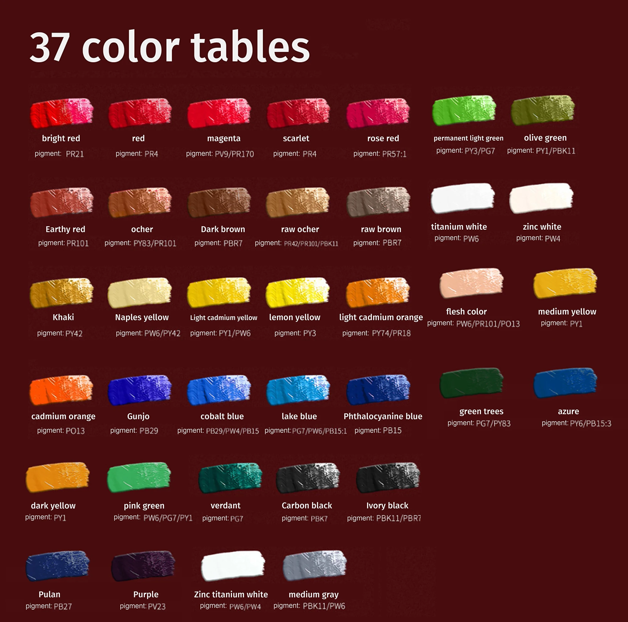 Art Product Supplier - Professional Artist Oil Color Paint Set