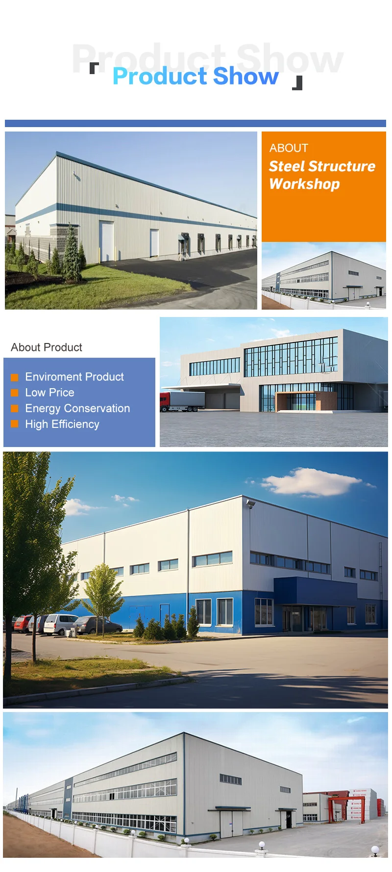 Steel Structure Two Story Building - Durable & Versatile