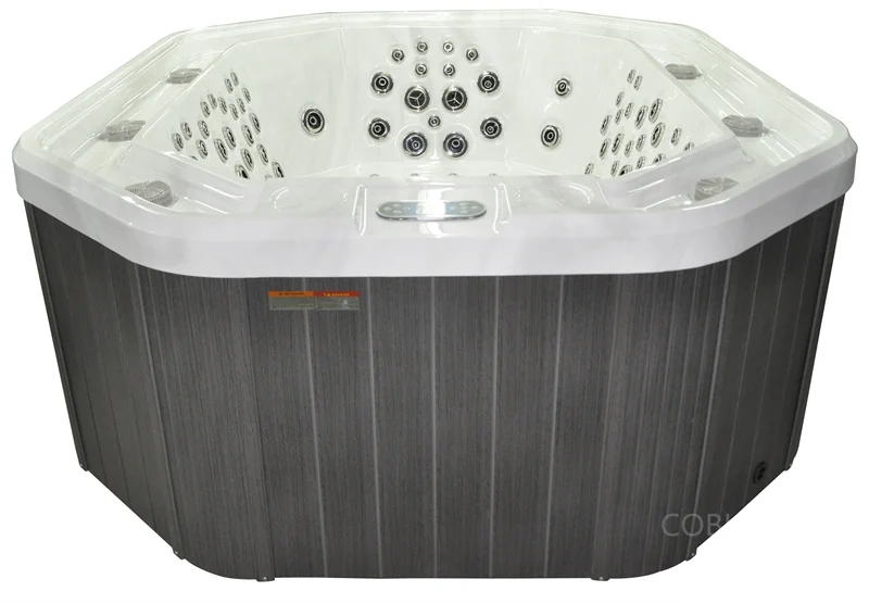 Luxury Backyard Hot Tub Best whirlpool Jetted Outdoor 12 Person Salt ...