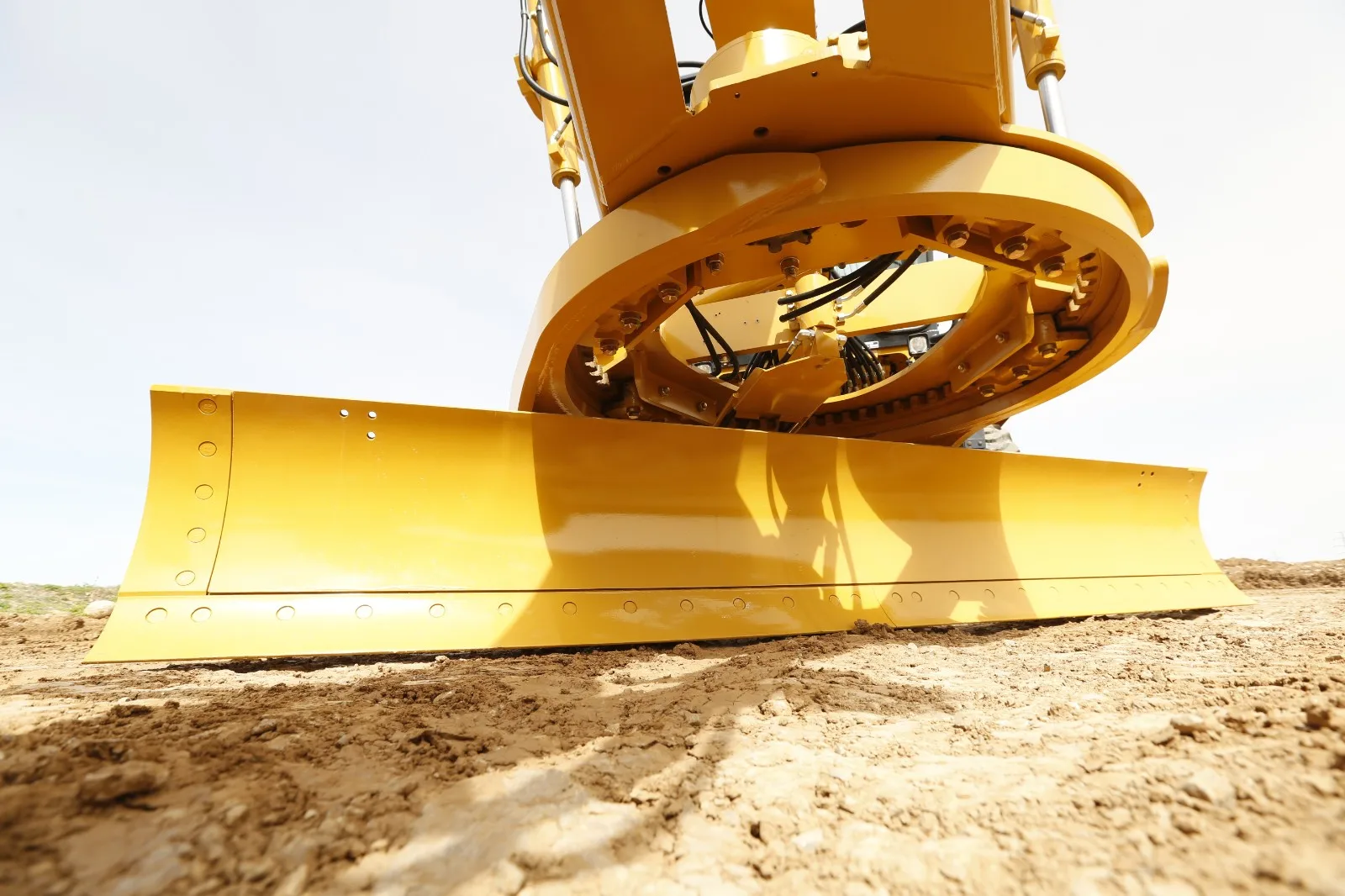 Euro Ii Emission 210hp Motor Grader Sem921 With Front Dozer In Tanzania ...