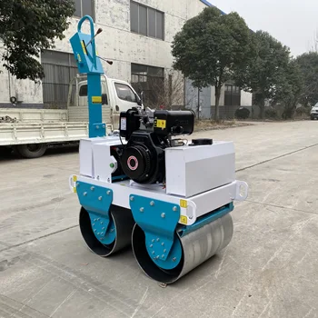 Small Rollers,Walk-behind Vibratory Rollers,Concrete Soil,Asphalt ...