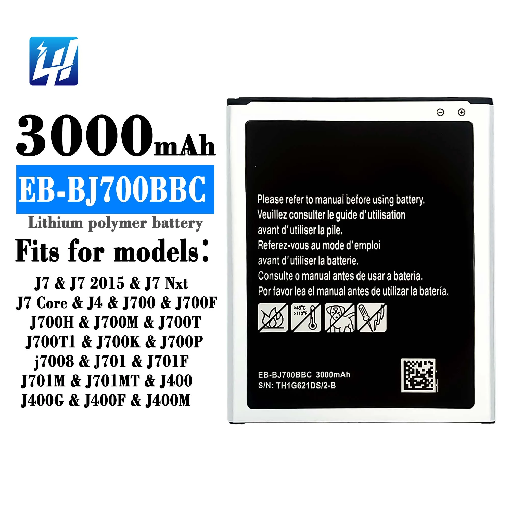 Rechargeable Lithium-ion Battery Eb-bj700bbc For Sam J7 J4 2018 J7 Neo ...
