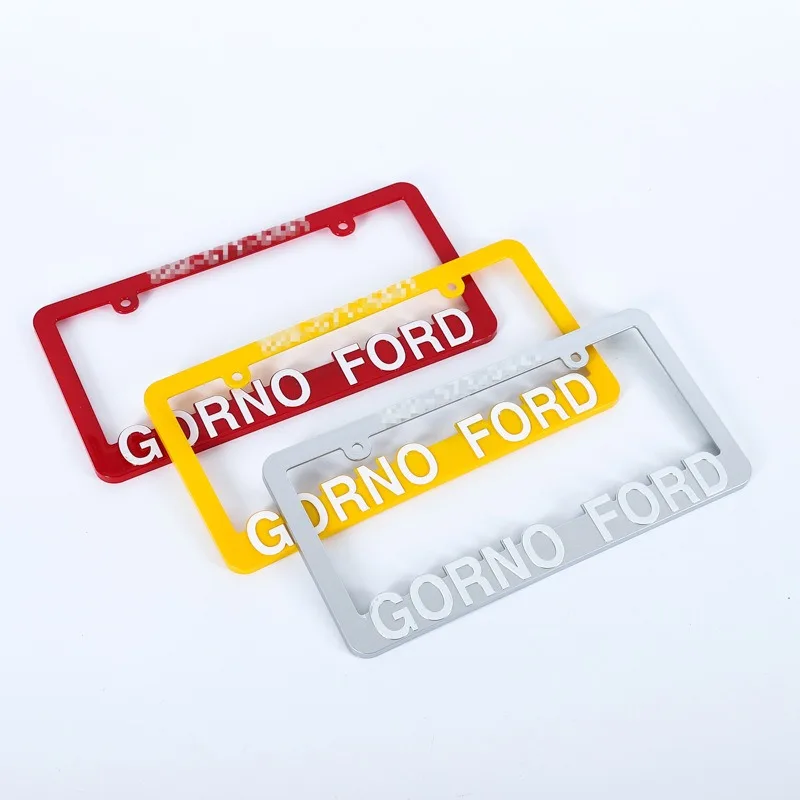 Alibaba.com: Customized zinc alloy car license plate frame, durable ...