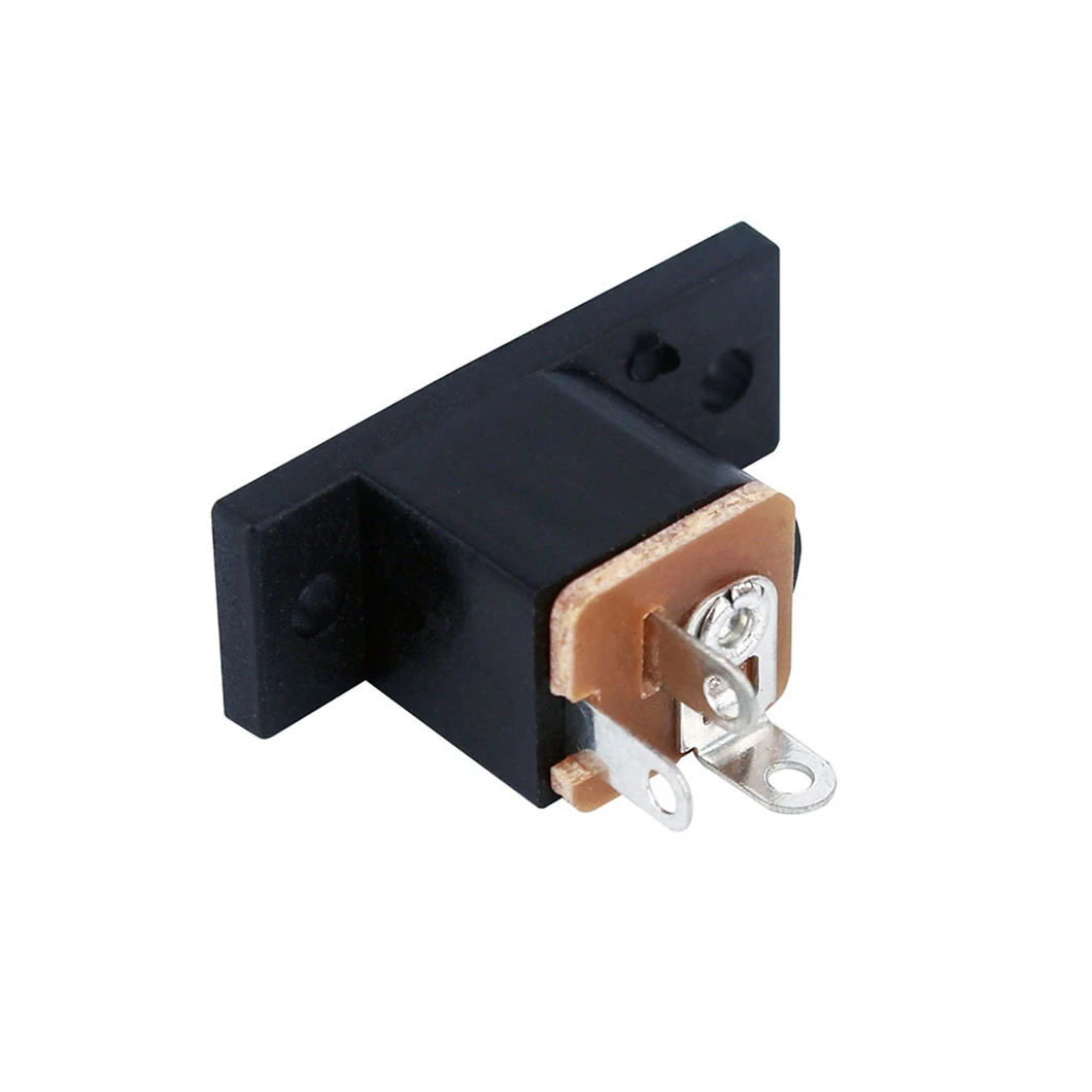 Dc-463 Dc Power Socket 3pin 5.5*2.1mm Dc Socket The Fixed Screw Holes ...