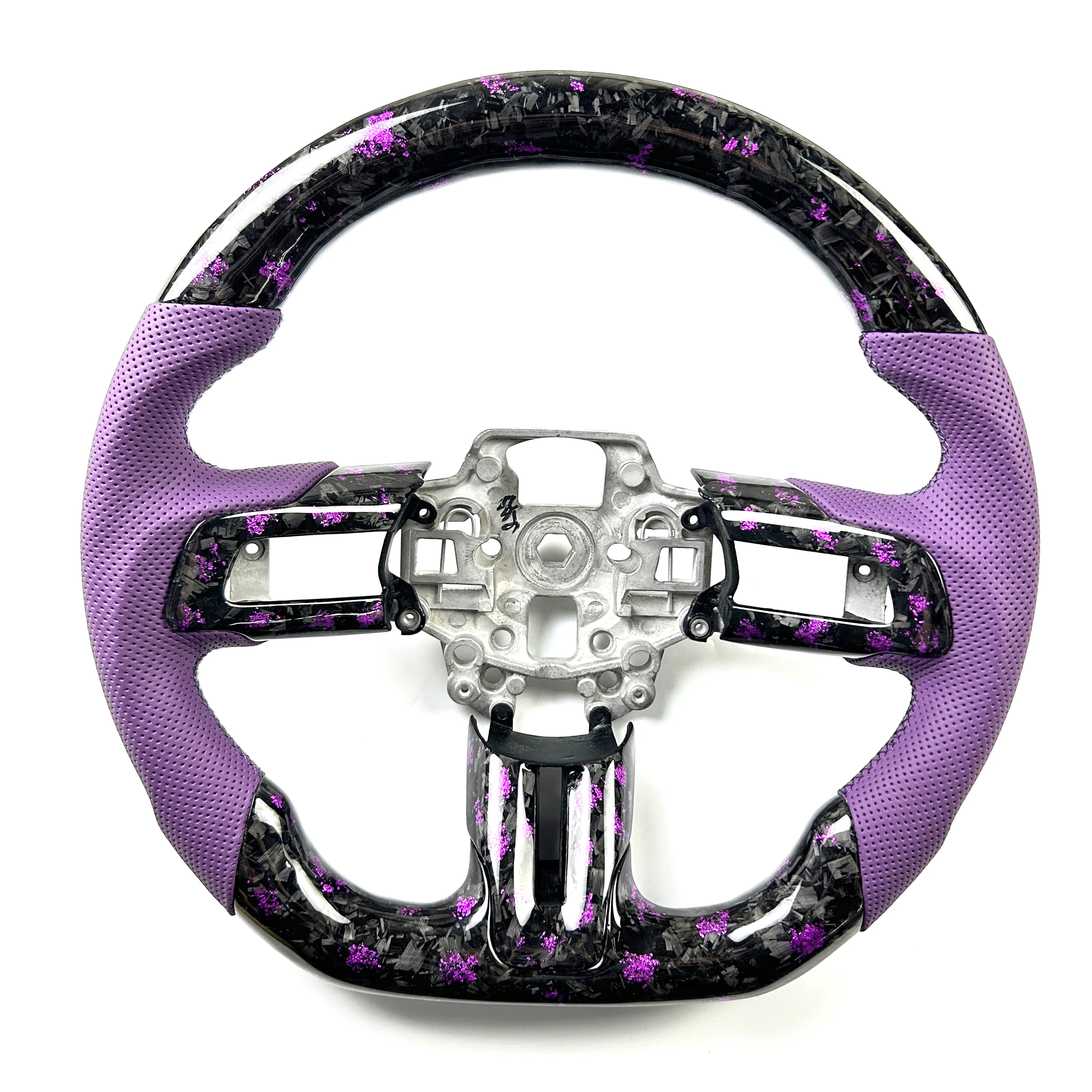 2015-2020 For Ford Mustang Forged Carbon Fiber Sports Style Steering ...