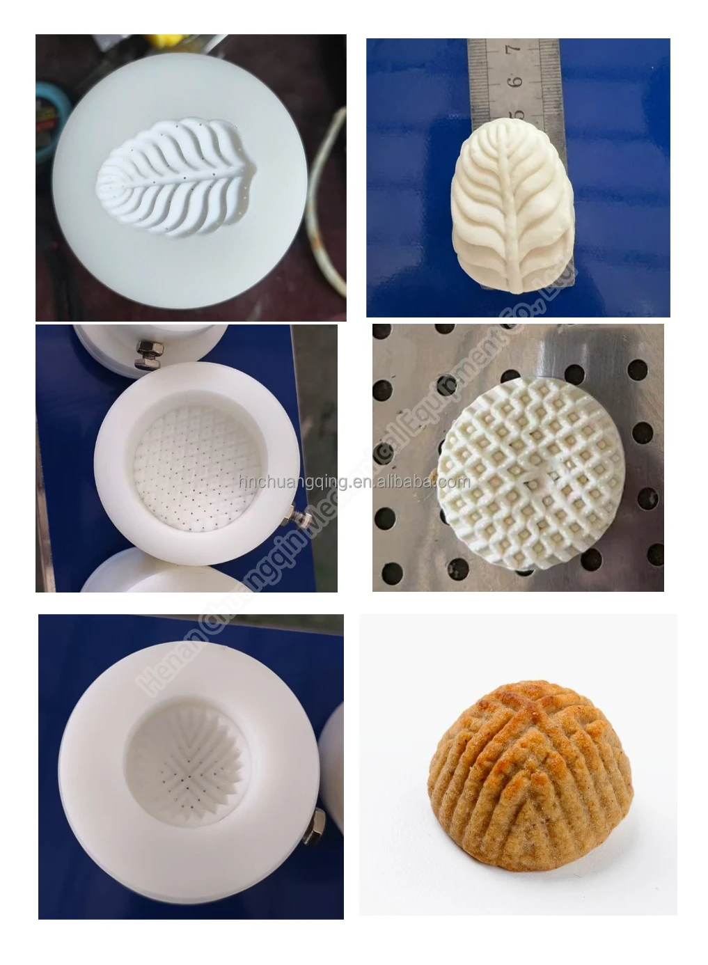 Semolina Stuffed Cookies Maamoul Machine Maamoul Mooncake Making ...