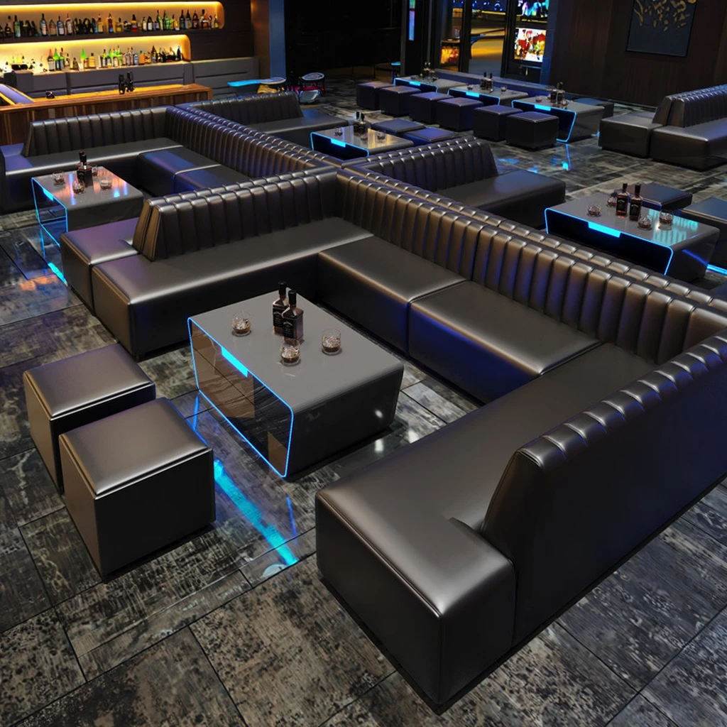 Custom Modern KTV Sofa Set for Home Bar Outdoor Coffee Combining ...