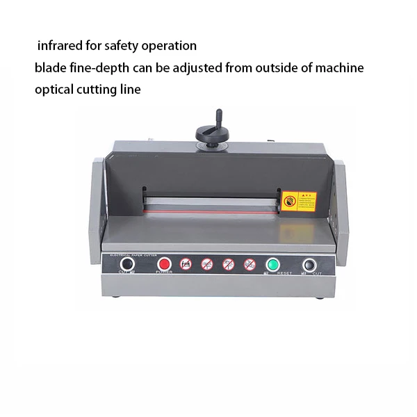 Front Semi-automatic Desktop Paper Cutter 330mm Cutting Machine E330d ...