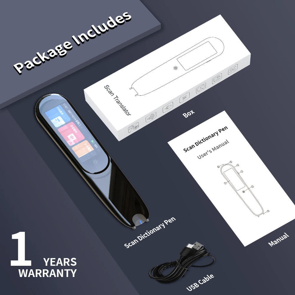 Oem Factory Cheapest Vormor X1 Translation Pen Scanner 2.23inch Mini ...