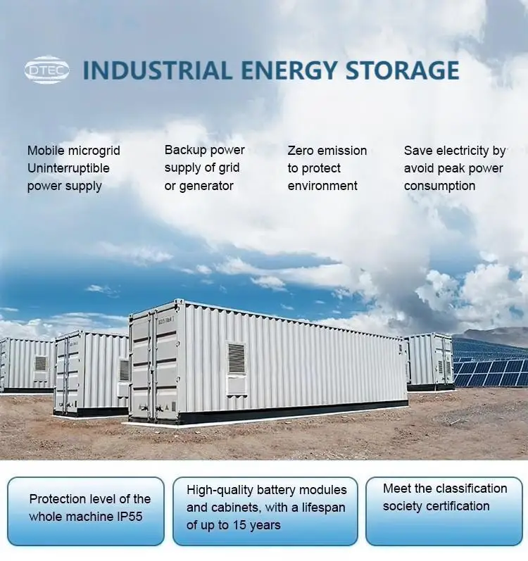 215kwh-1mwh LFP Anode Power Battery Container for Industrial Energy Storage
