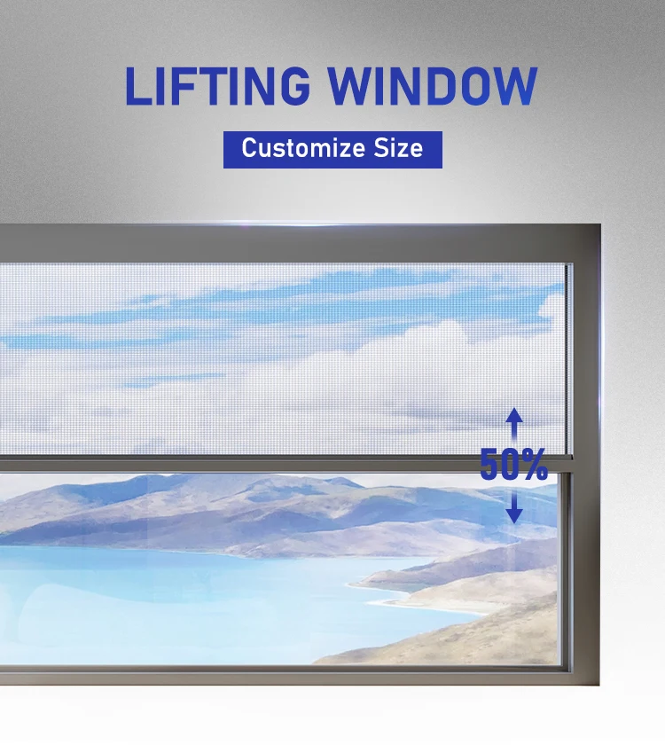 Eehe Nfrc Certified Double Hung Windows Aluminum Screens Glass Hung ...
