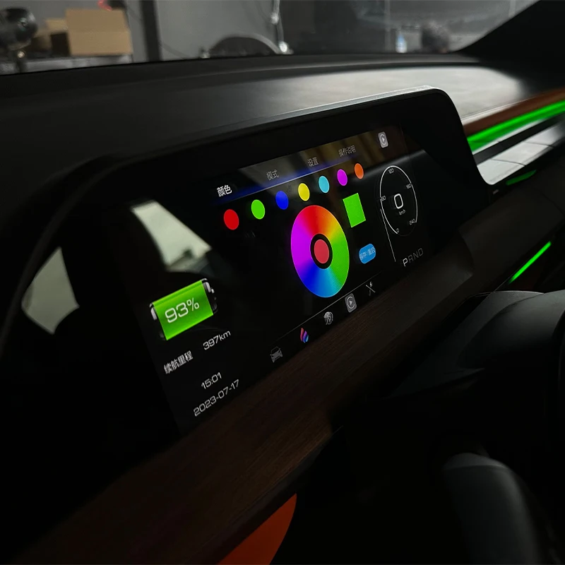 2024 Steering Wheel Control Car Electric Digital Instrument Cluster ...