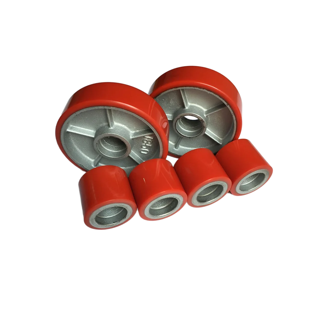 Manual Hydraulic Forklift Driving Wheel Polyurethane Handling Forklift ...