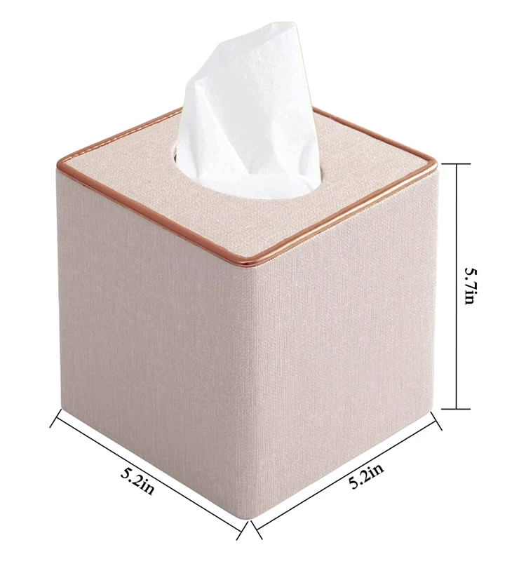 Modern Luxury Home Decor Leather Tissue Box Restaurant Tissue Box - Buy ...