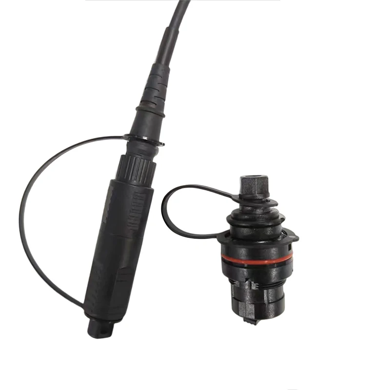 H Opti Tap SC/APC to SC/APC Fiber Cable - Waterproof & Durable