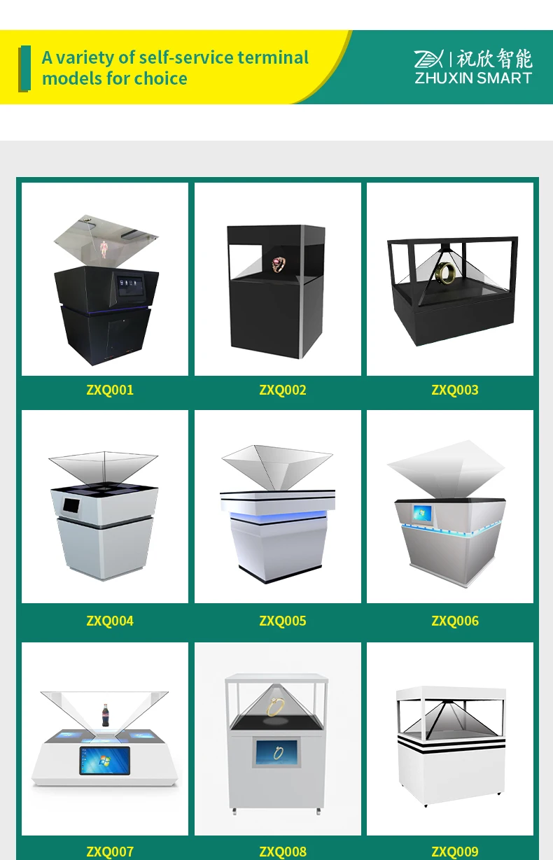 Custom 360 Degree 3d Hologram Display 1x1 Meter,Holographic Projection ...