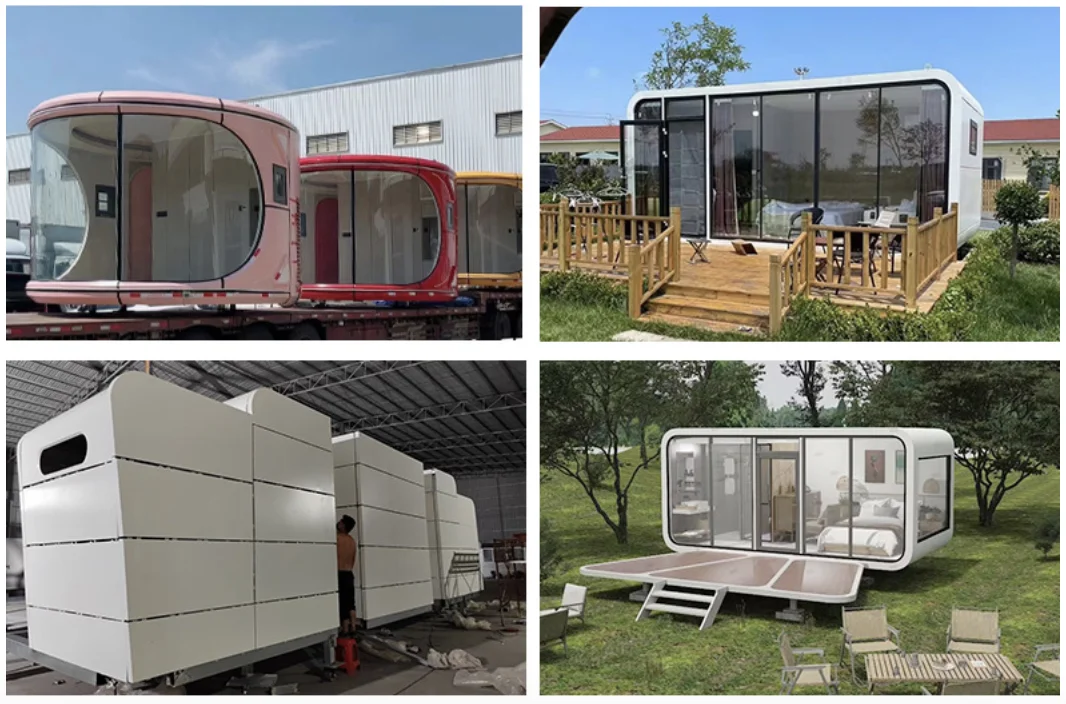 Luxury Capsule Living House Prefab 2 Bedrooms Volferda Capsules