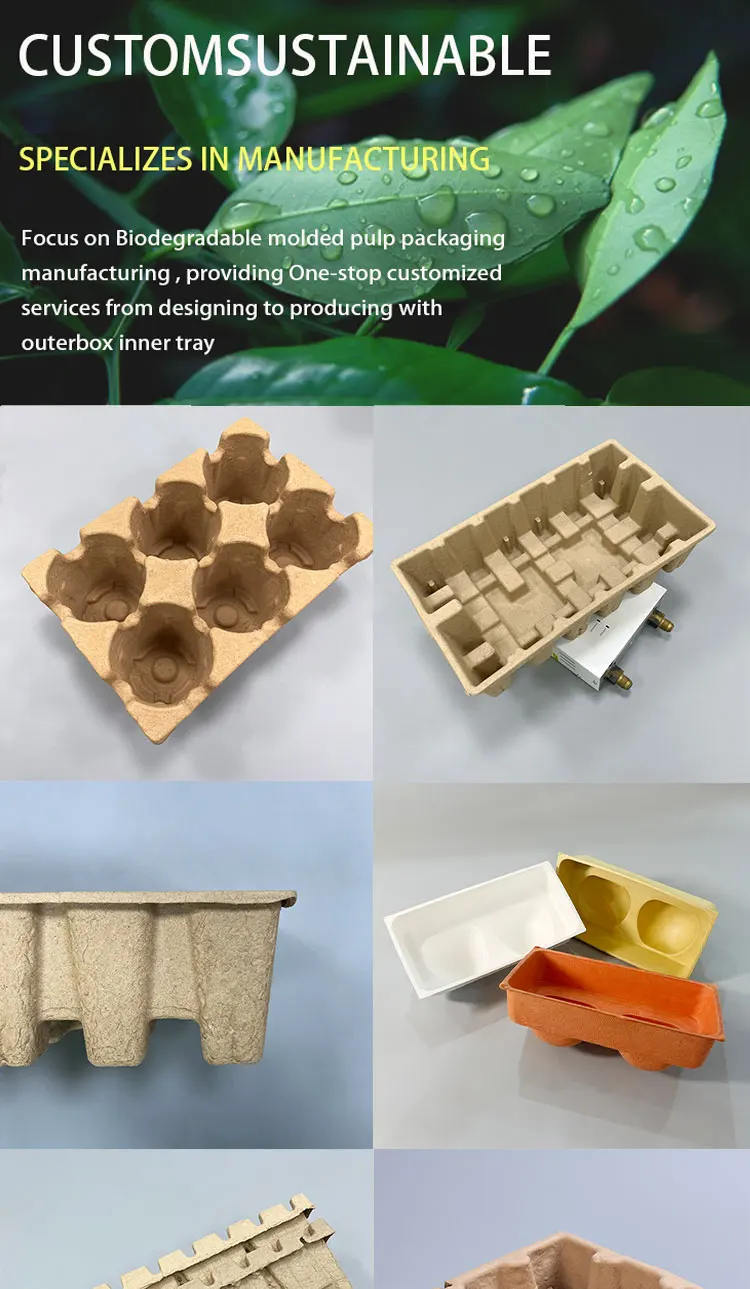 Molded Pulp Wine Bottle Packaging Inner Tray Wine Shipper,Wine Bottle ...