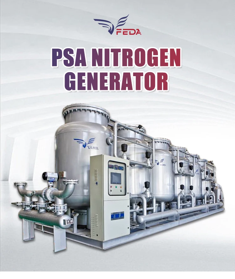 High Purity 99.99% Nitrogen Generator Price PSA N2 Container Nitrogen ...
