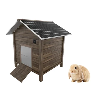 Cathouse Weatherproof Rabbit Hutch Indoor Wooden Shelter For Feral Cats ...