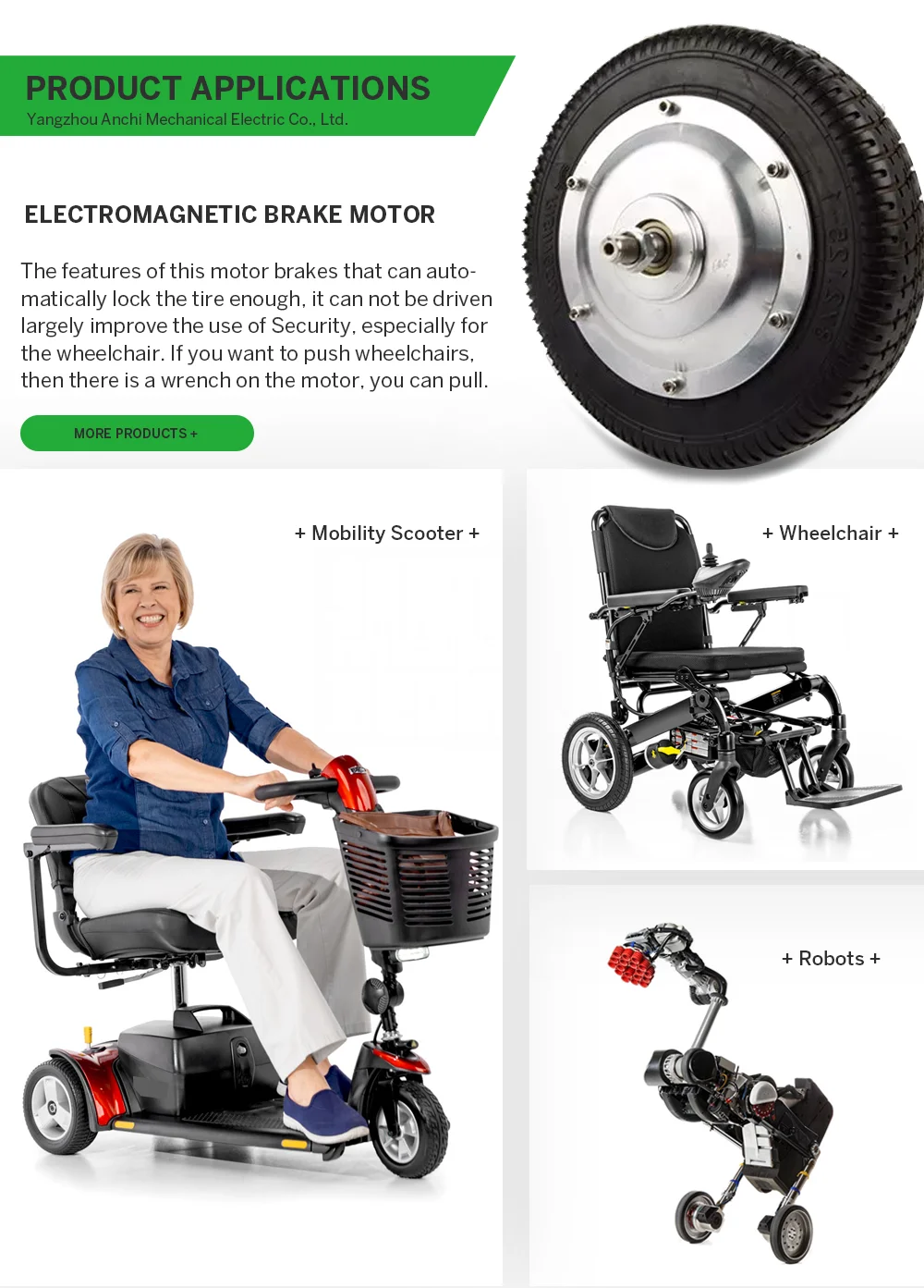 Hot Sale Quality Single Side Shaft Balance Car 60v Brushless Dc Hub ...