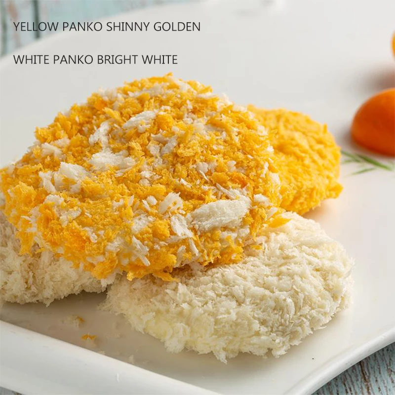 Japanese Style Needle Shape Panko Bread Crumbs Yellow Panko 4-6mm Panko ...