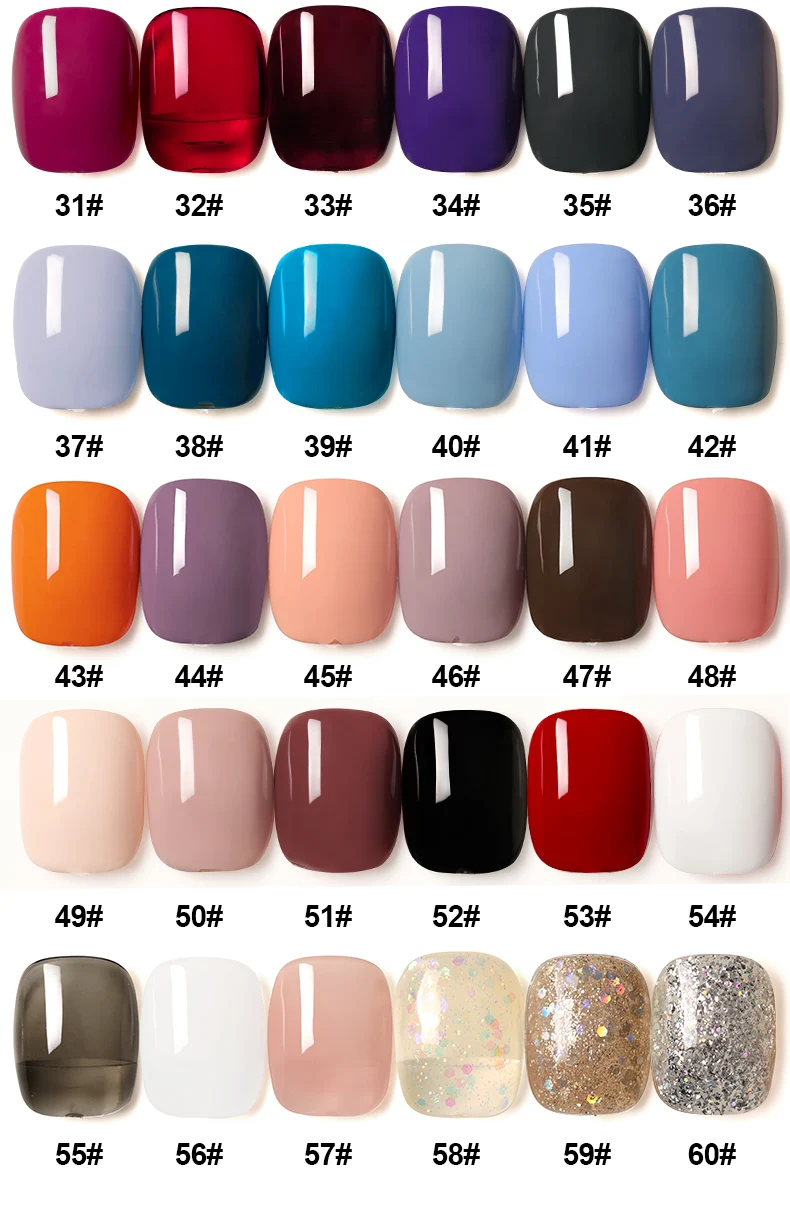 Wholesale Professional AS Gel Nail Polish Set 60 Colors
