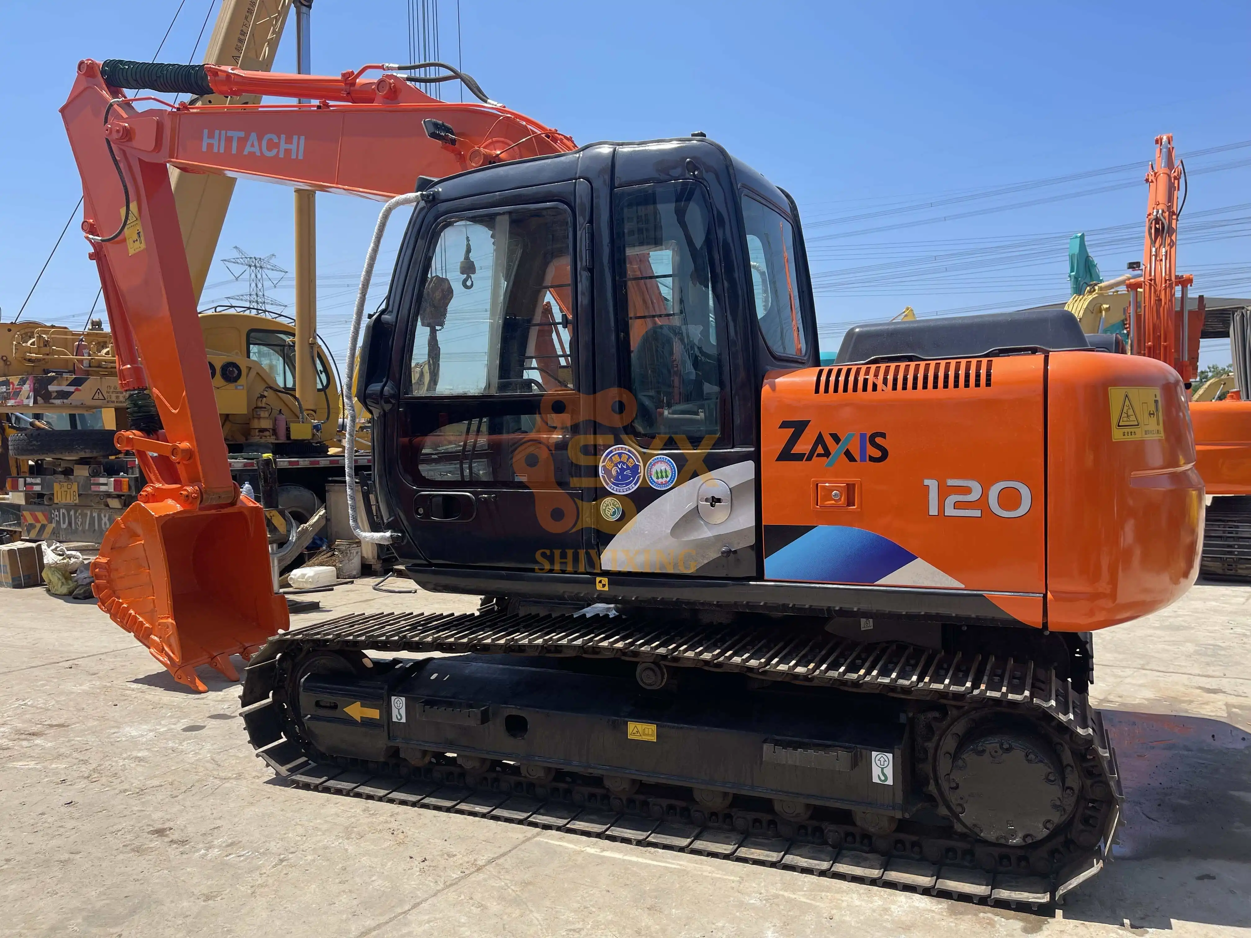 Original Used Japan Excavator Hitachi Excavator Zx120 With Low Working ...