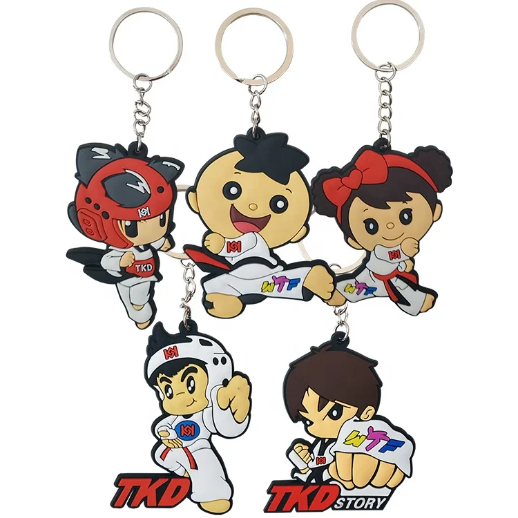 Custom Hot Sale Mini Martial Arts Key Ring Taekwondo Karate Judo ...