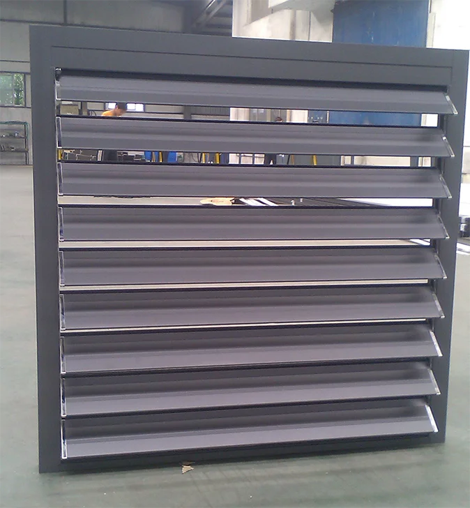 Metal Aluminum Exterior Sun Shutter Louvers Exterior Horizontal for ...