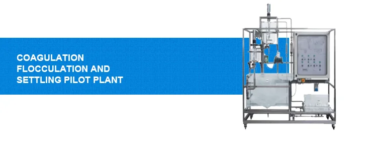 Coagulation Flocculation And Settling Plant Educational Equipment Water ...