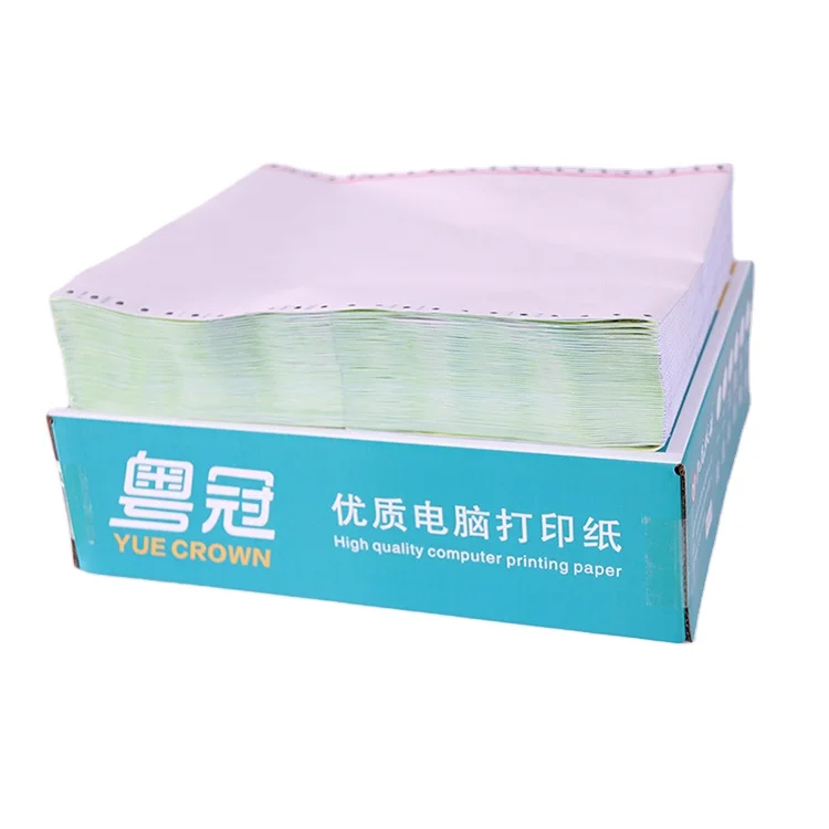 Custom Computer Printable Continous Carbonless Form Paper 2 3 4 5 6 Ply ...