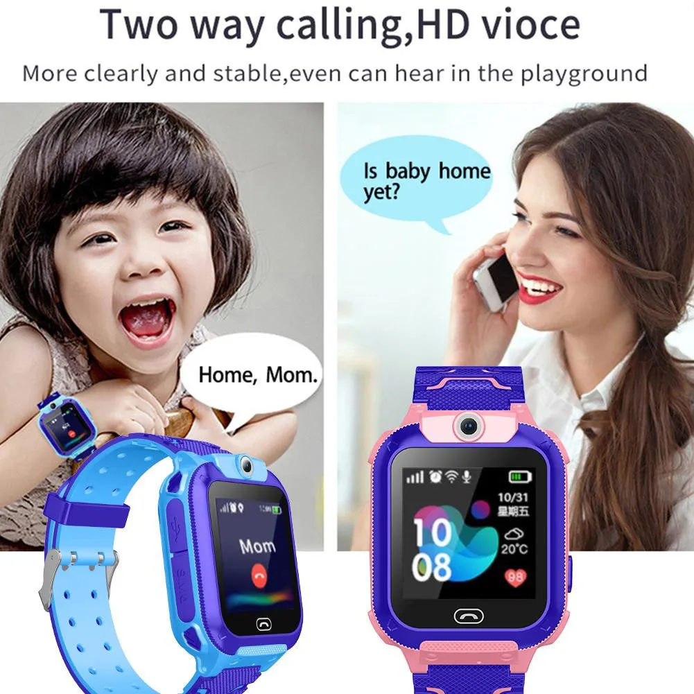 Hot Selling Q12 Kids Smart Watch Calling Waterproof Phone Children ...