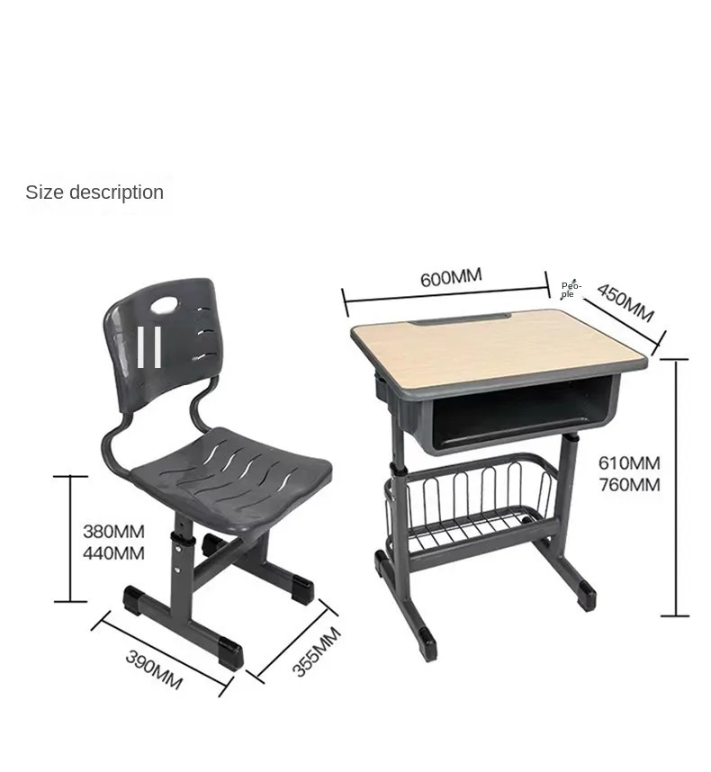 Modern Primary High School Student Table And Chair School Furniture ...