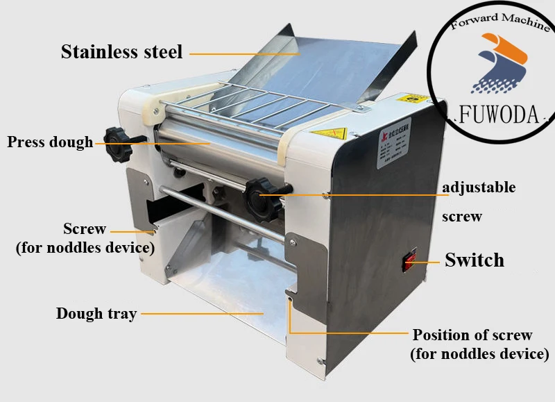Industry Dough Roller Sheeter - High Productivity Bakery Equipment