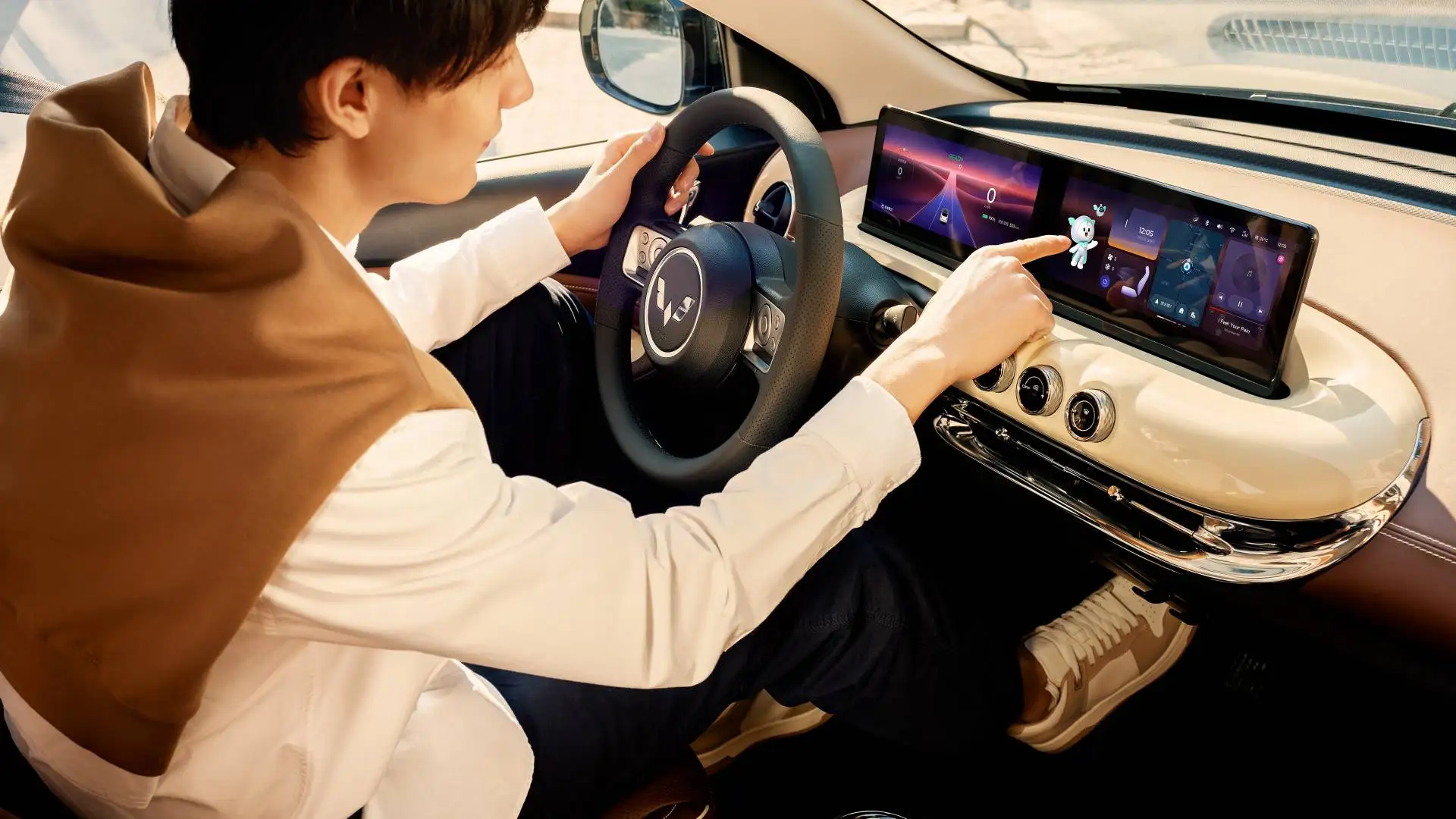 Wuling Bingo Retro Electric Mini Ev Car Ev New Energy Vehicles 4 Wheel ...