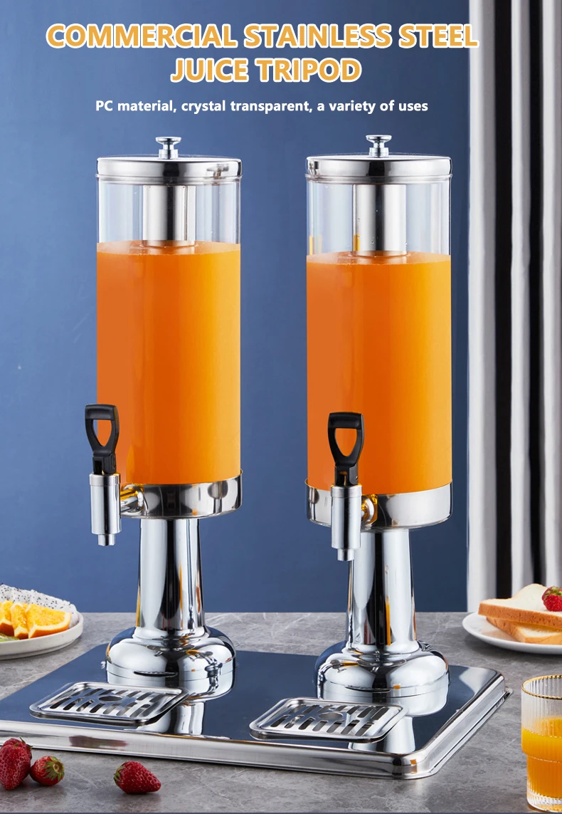 Stainless Steel Drink Dispensers - Perfect for Restaurants