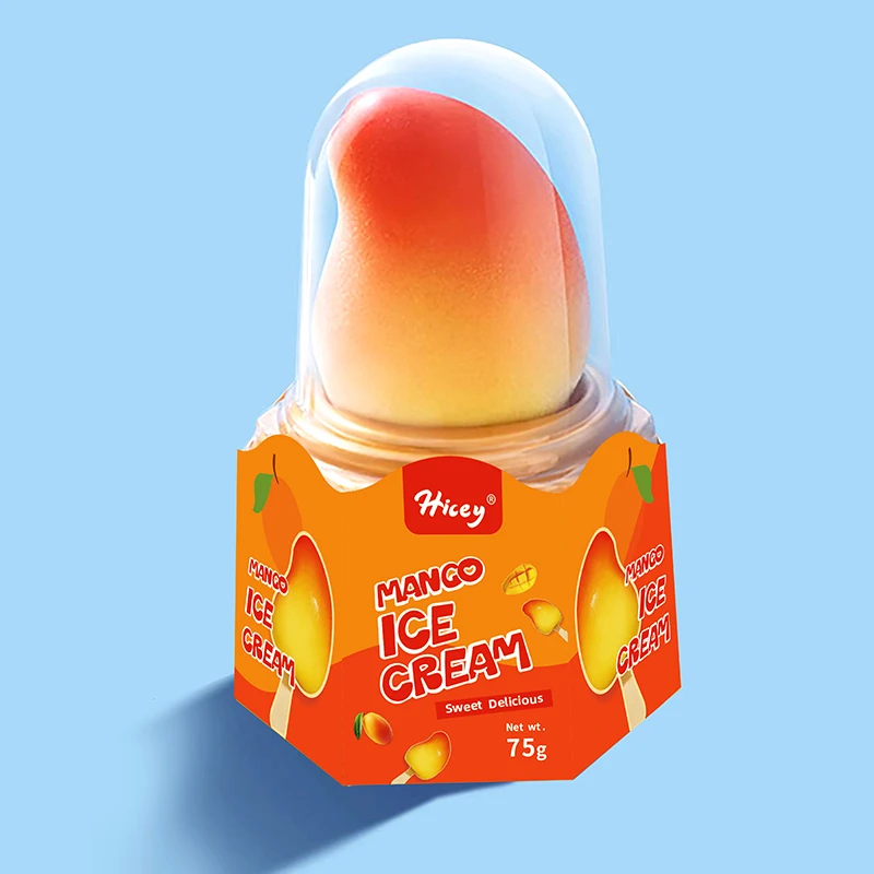Wholesale Customized Mango Peach Flavour Ice Cream for Daily Snacking ...