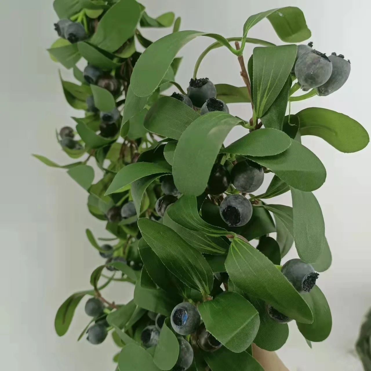 Olive Leaf Fruit Berry Blueberry Garland - Artificial Plant