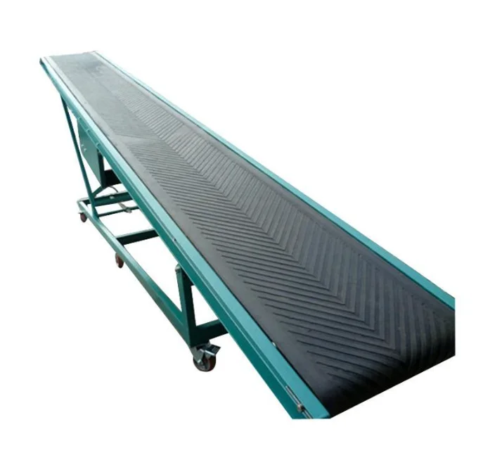 Small Solid Soil Ship Loader Sawdust Rubber Conveyor Belt Recycling ...