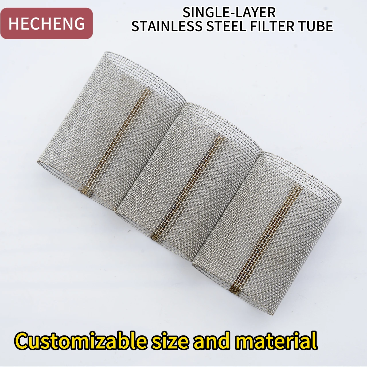 Customized Stainless Steel Wire Mesh Filter Tubes